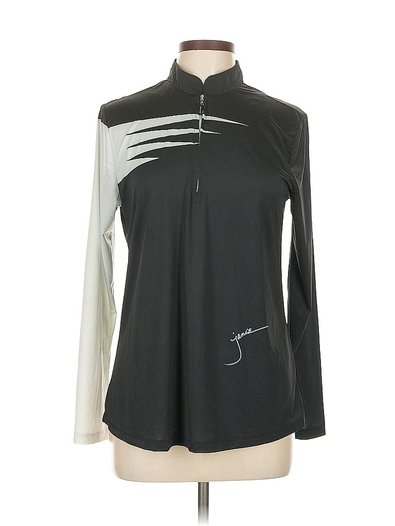 Sunsense by Jamie Sadock Gray Track Jacket Size L - 75% off | ThredUp