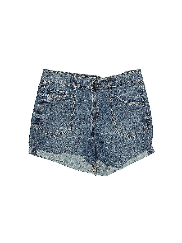 Kensie Blue Denim Shorts Size 32 waist - 70% off | ThredUp