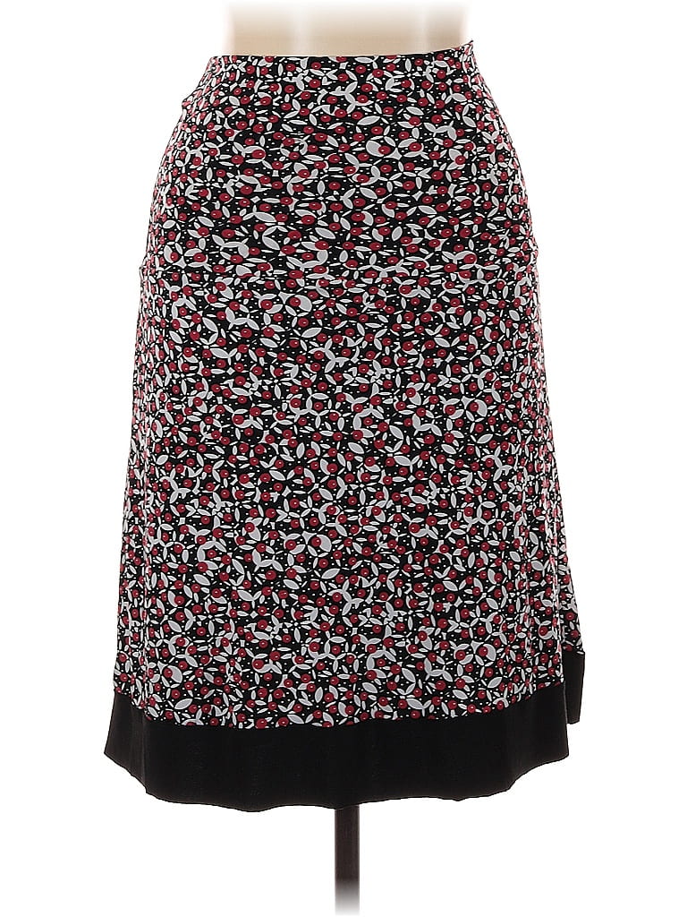 San Francisco Print Black Red Formal Skirt Size M - 31% off | ThredUp