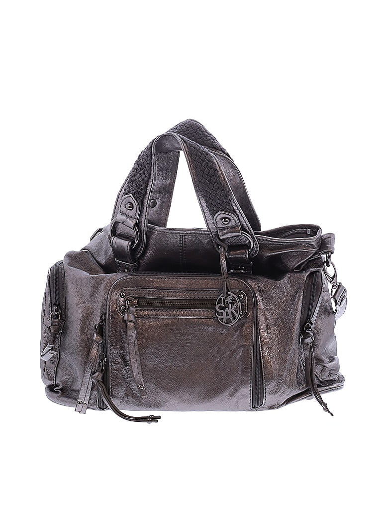 The Sak Gray Silver Satchel One size - 55% off | ThredUp