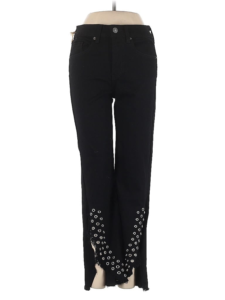 MISA Los Angeles Polka Dots Black Jeans Size 25 waist - 81% off | ThredUp