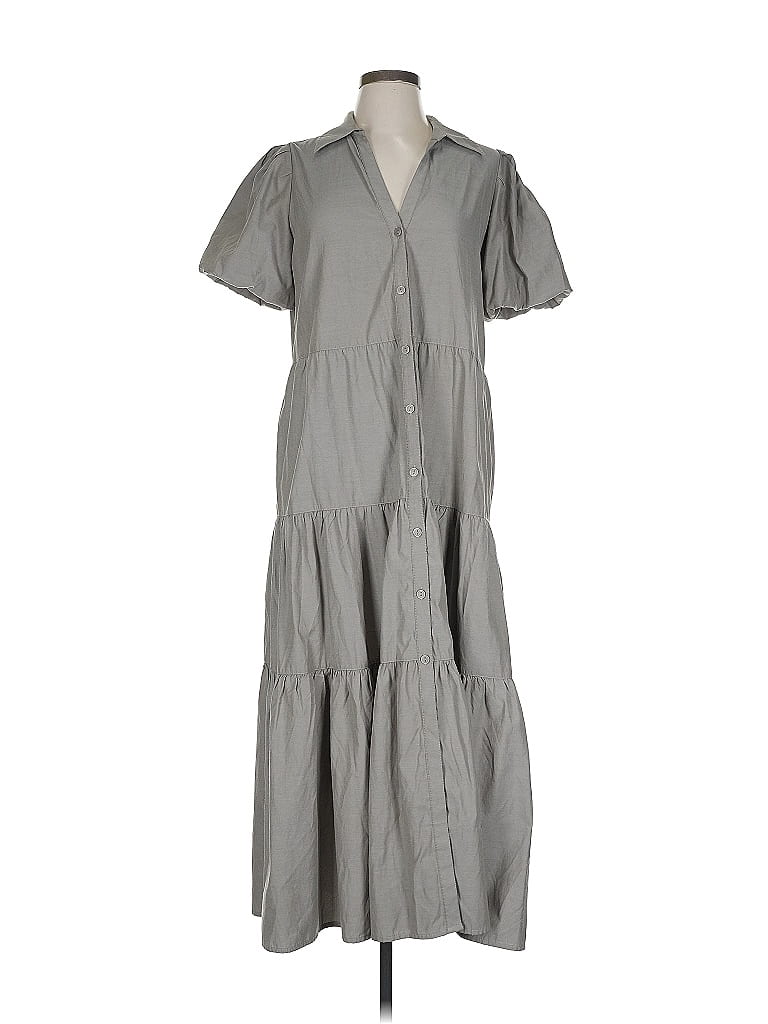 Brochu Walker Gray Casual Dress Size L - 42% off | ThredUp