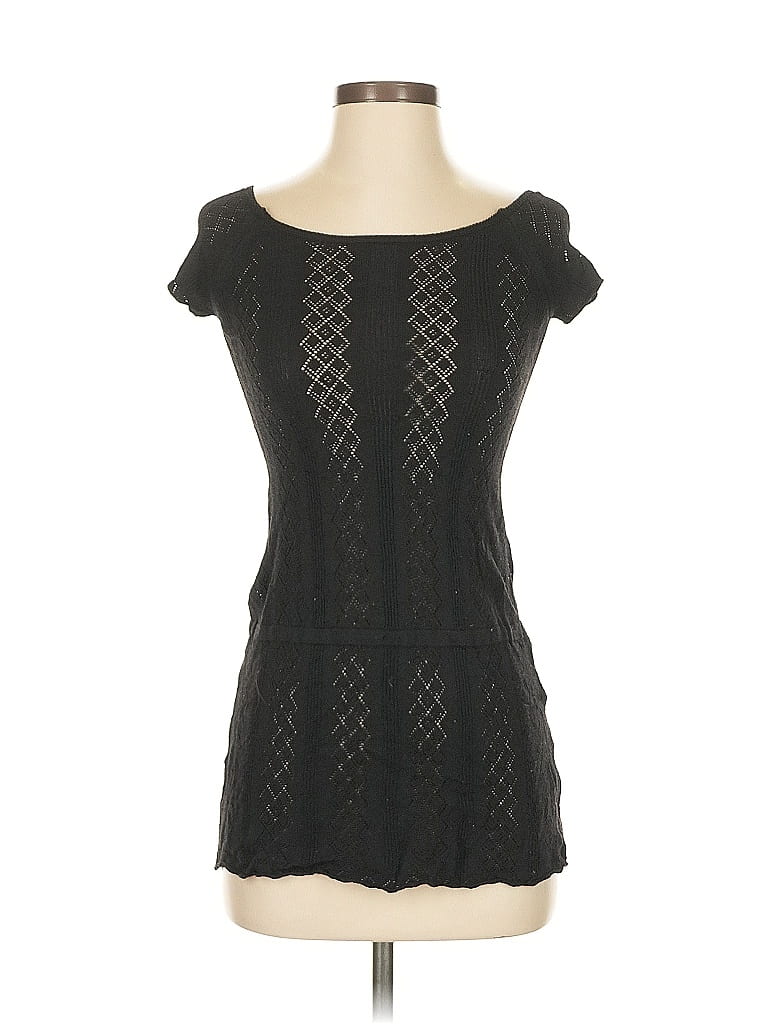 Bebe Black Short Sleeve Top Size S - 72% off | ThredUp