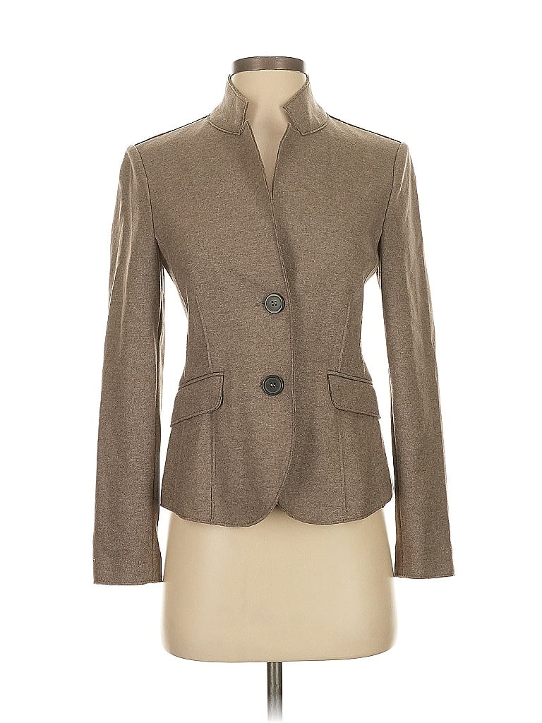 Peserico Tan Wool Blazer Size EU (IT) 40 / US 4 - 72% off | ThredUp