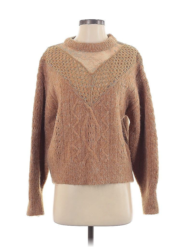 Express Tweed Brown Pullover Sweater Size S - 75% off | ThredUp