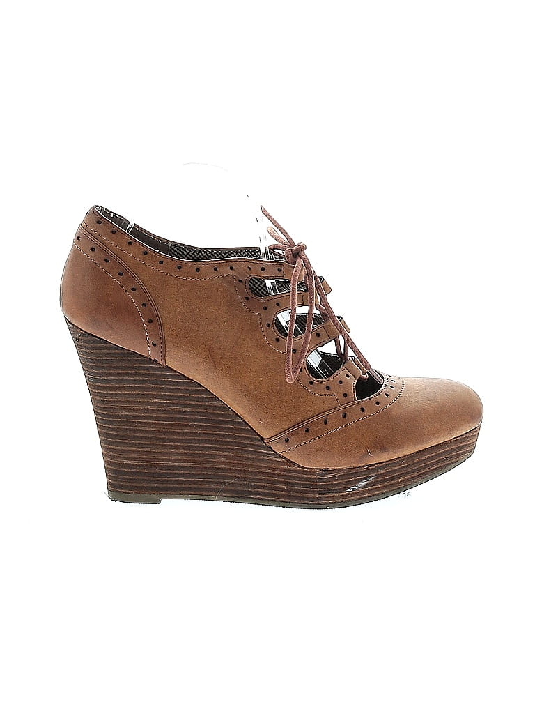 Restricted Shoes Brown Wedges Size 10 - 66% off | ThredUp