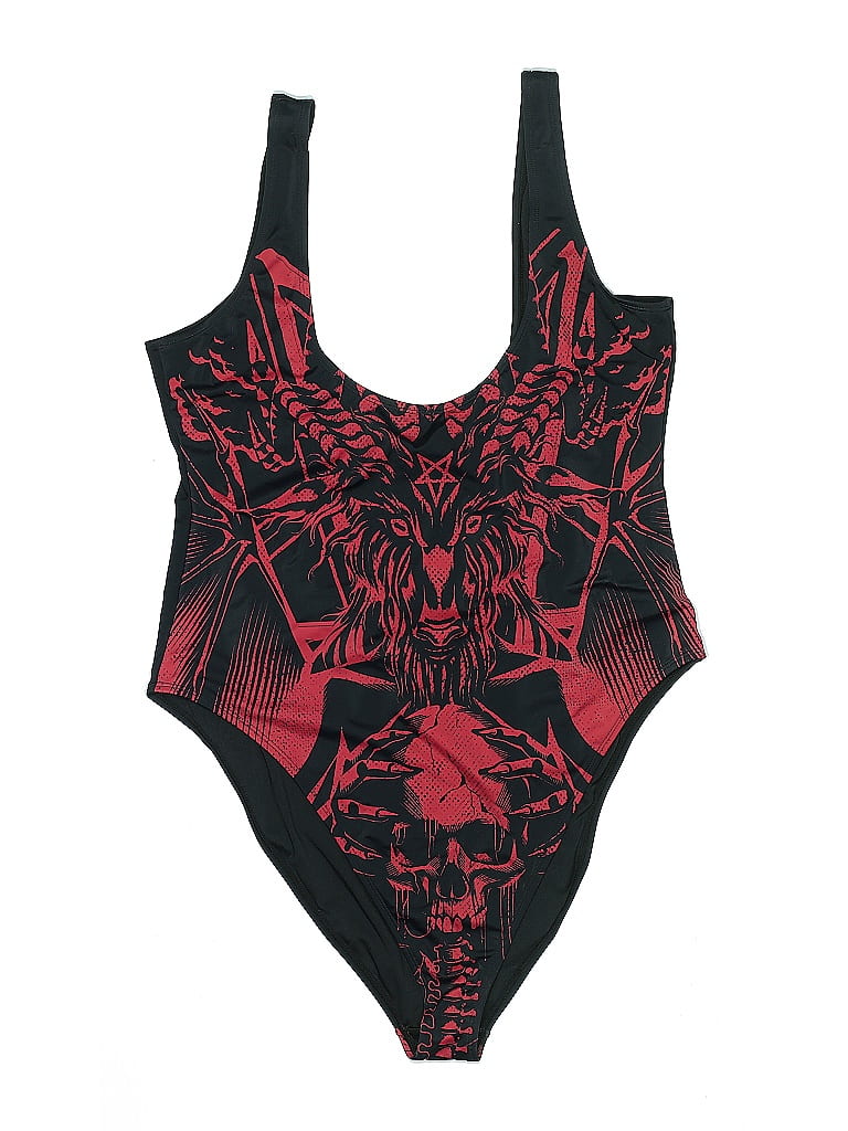 killstar Graphic Black One Piece Swimsuit Size 3X - 44% off | ThredUp