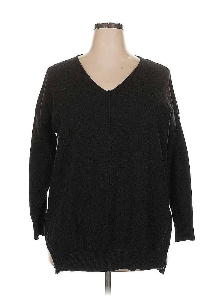 chic soul (chicsoul.com) Black Pullover Sweater Size XXL - 68% off ...