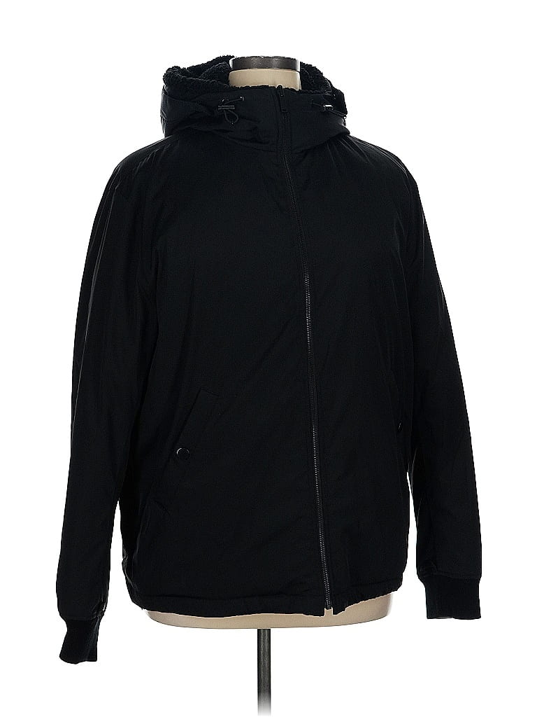 Theory Solid Black Jacket Size XL - 20% off | ThredUp