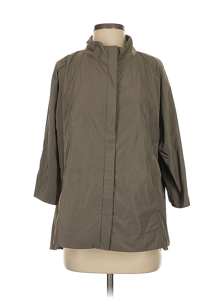 Sun Kim 100% Polyester Solid Green Raincoat Size S - 71% off | ThredUp