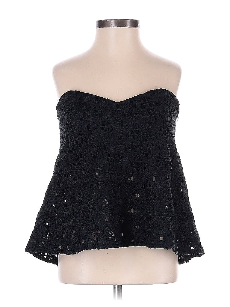 Ellie Mae 100 Polyester Black Tube Top Size 2 86 Off Thredup