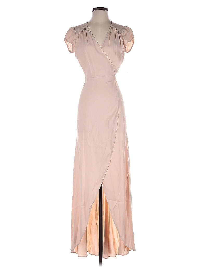 Reformation Tan Cocktail Dress Size S - 65% off | ThredUp