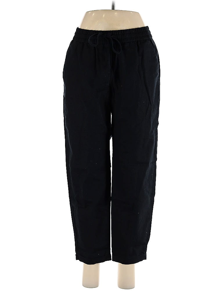 J.Crew Factory Store Black Linen Pants Size 8 - 60% off | ThredUp