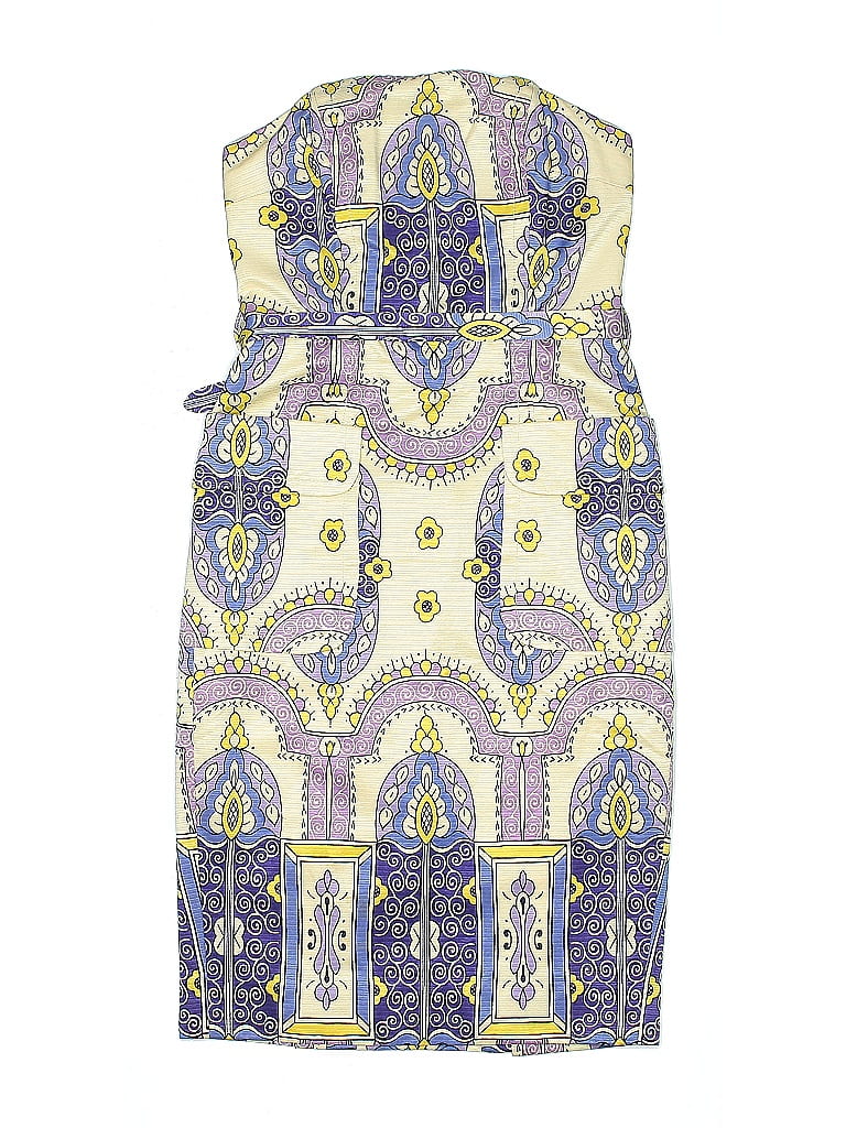 Tracy Reese Print Purple Ivory Cocktail Dress Size 0 - 81% off | ThredUp