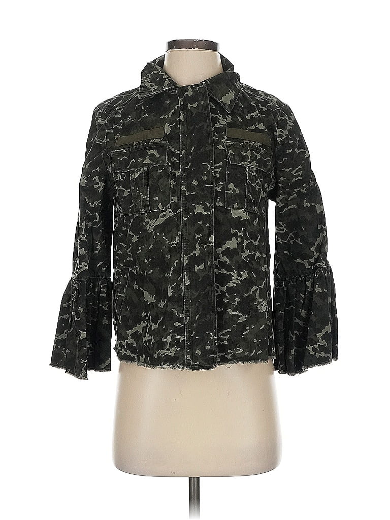 Mossimo Supply Co. 100% Cotton Camo Green Jacket Size XS - 59% off ...