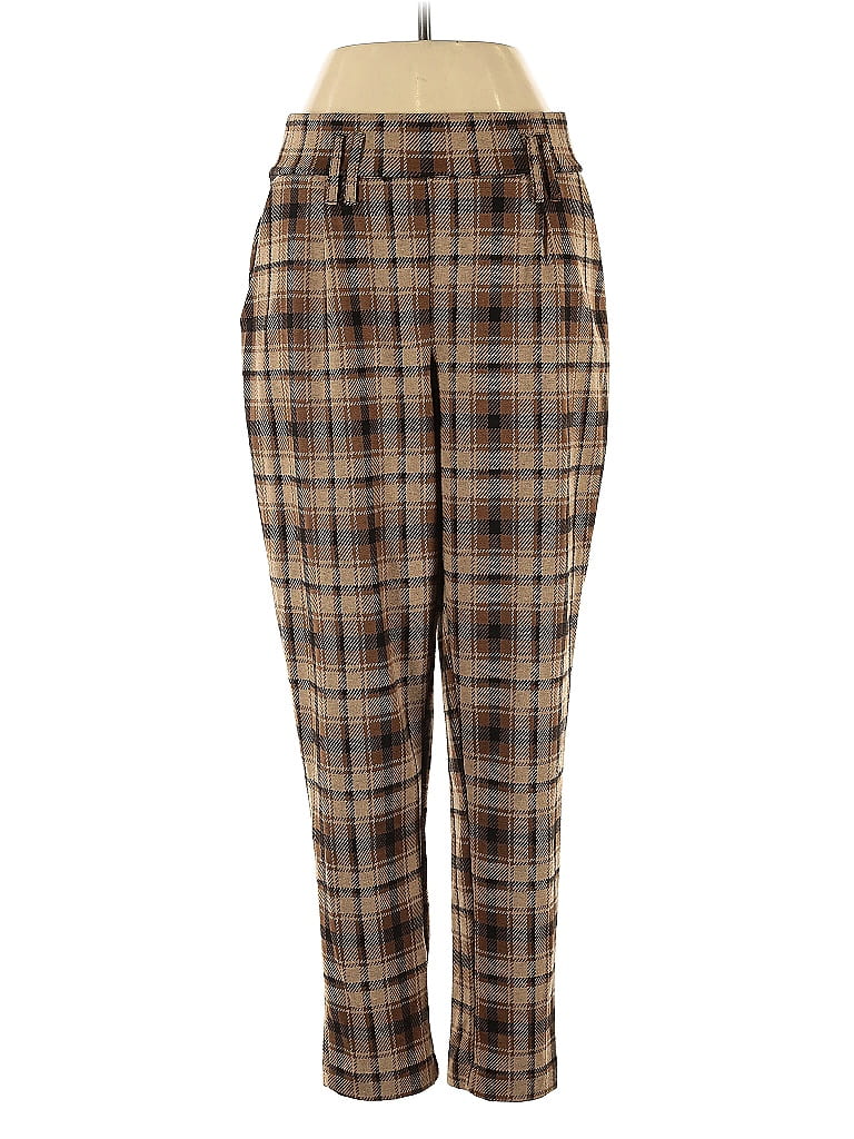 Jules & Leopold Plaid Brown Casual Pants Size XS - 51% off | ThredUp