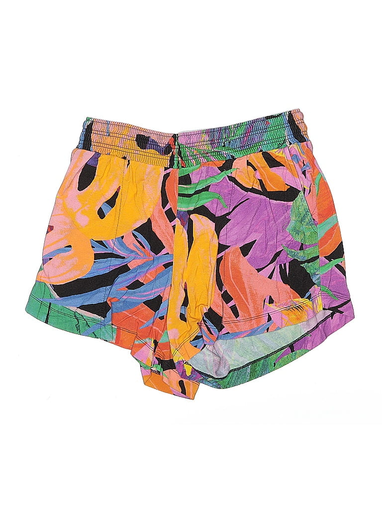 Soma Tropical Purple Shorts Size S - 57% off | ThredUp