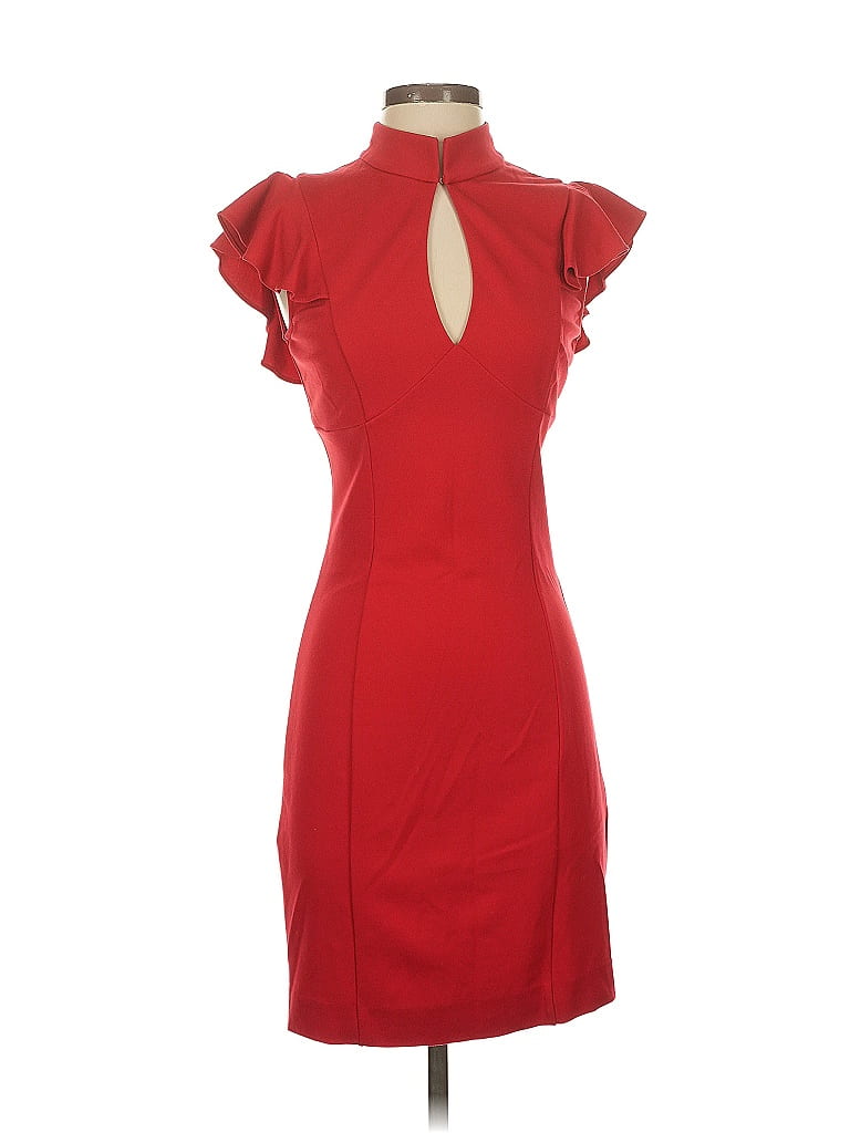 Bebe Red Cocktail Dress Size S - 71% off | ThredUp