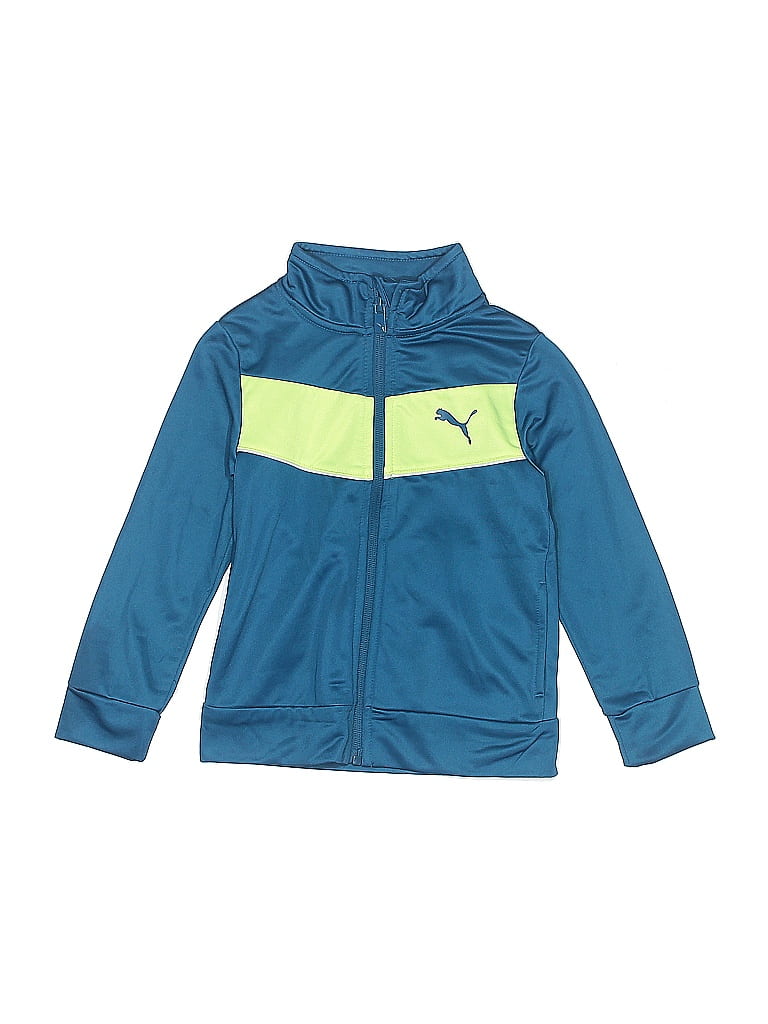 Puma Blue Track Jacket Size 4 - 51% off | ThredUp
