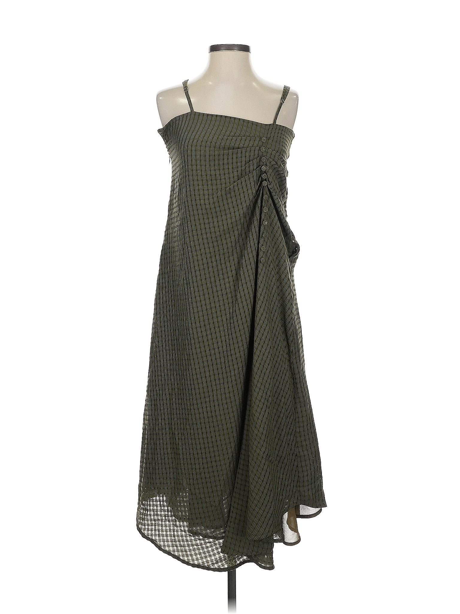 Kernel Cosmos Checkered-gingham Green Casual Dress Size XS - 70% off ...