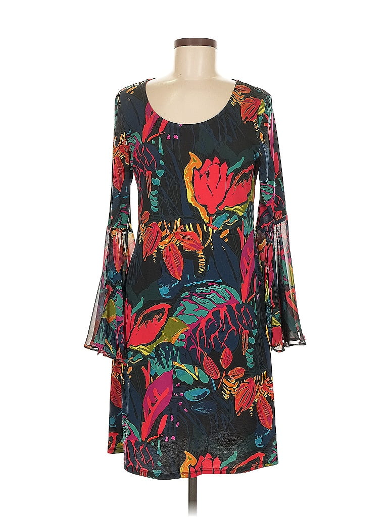 MSK Print Black Cocktail Dress Size M - 61% off | ThredUp