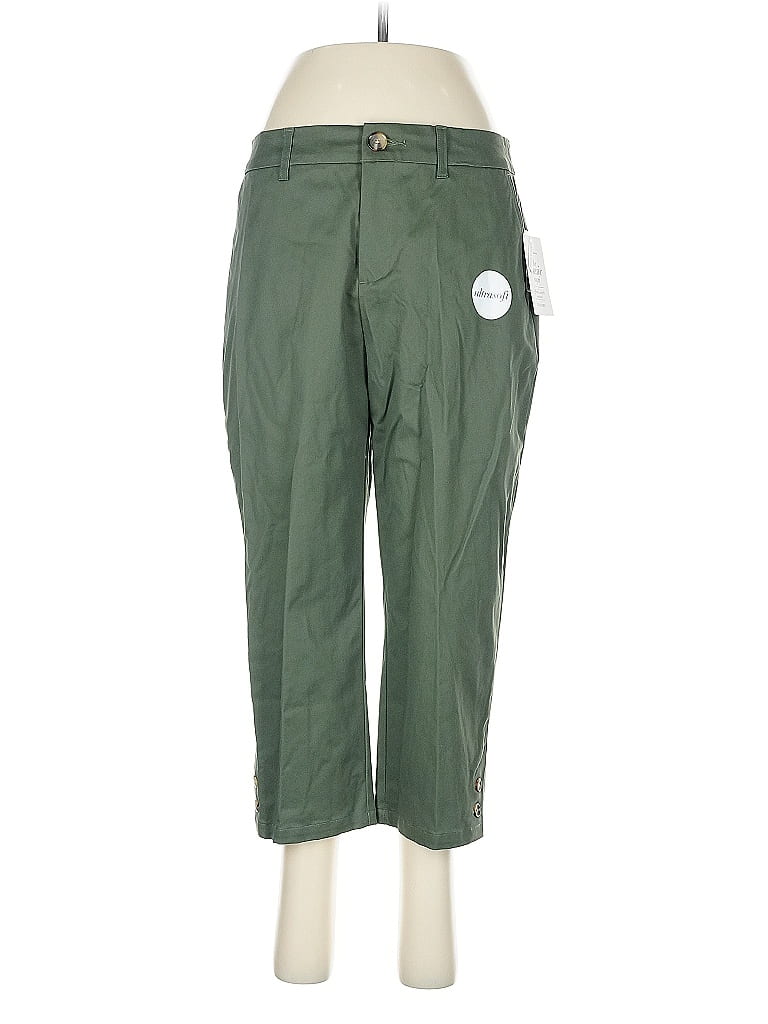 Croft & Barrow Green Casual Pants Size 8 - 34% off | ThredUp