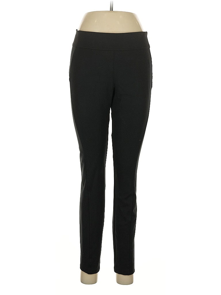 Simply Vera Vera Wang Solid Black Active Pants Size M - 58% off | ThredUp