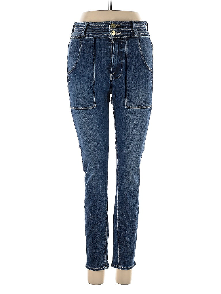 FRAME Solid Blue Jeans Size 27 waist - 80% off | ThredUp