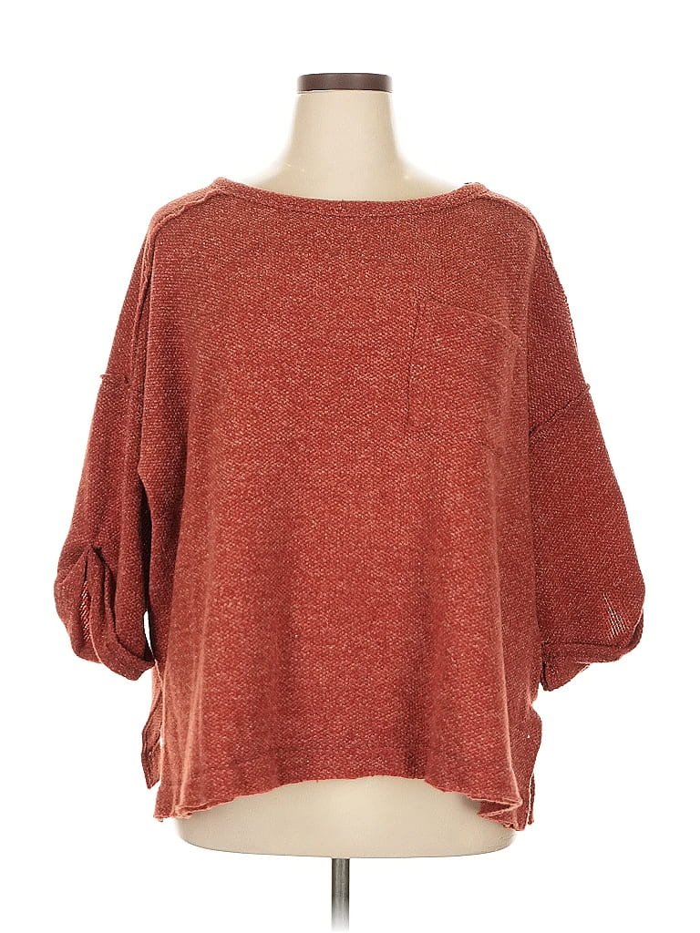 Entro Red Pullover Sweater Size XL - 52% off | ThredUp