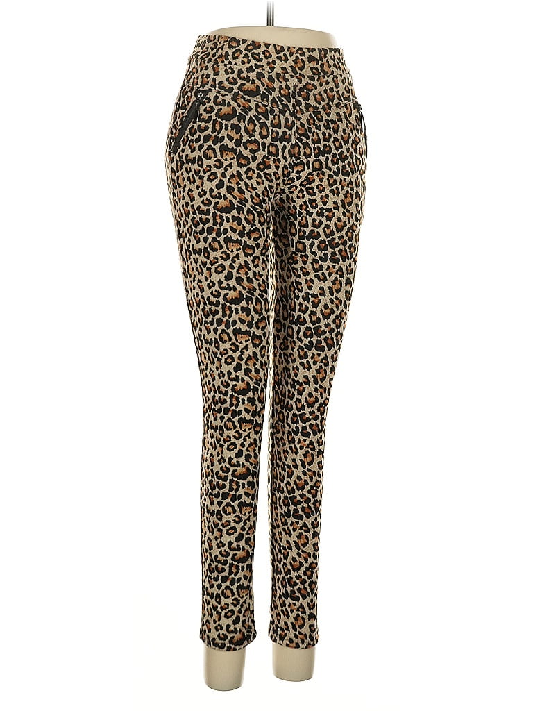 Coco + Carmen Animal Print Gold Leggings Size M - 57% off | ThredUp