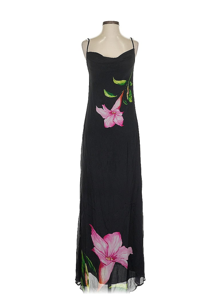 Rococo Sand Tropical Black Casual Dress Size S - 20% off | ThredUp