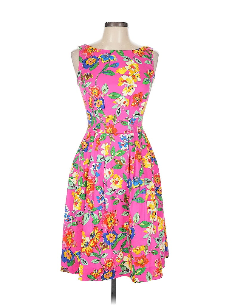 Kate Spade New York Tropical Pink Cocktail Dress Size 6 - 19% off | ThredUp