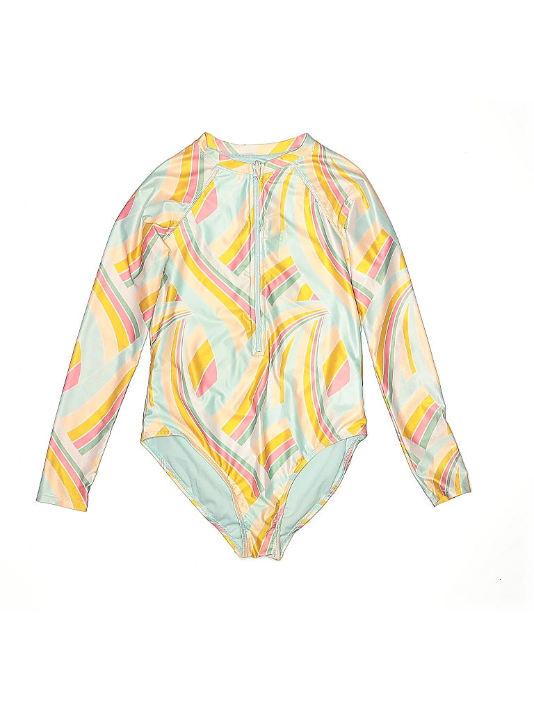 Wonder Nation Print Yellow Rash Guard Size 14 (big kids) - 25% off ...