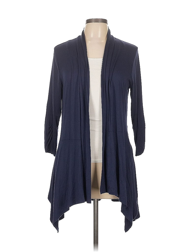 AB Studio Blue Cardigan Size L - 35% off | ThredUp