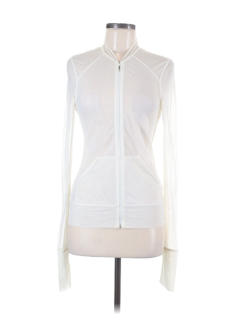 Anatomie White Track Jacket Size M - 73% off | ThredUp