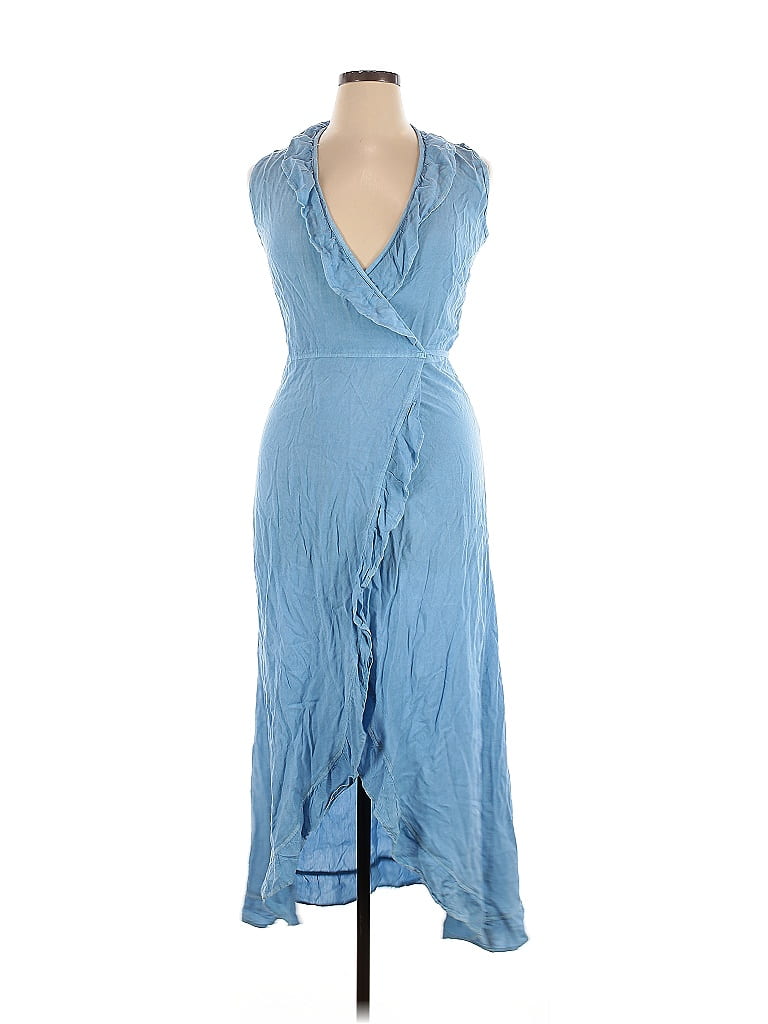 Style Envy 100% Rayon Blue Cocktail Dress Size XL - 60% off | ThredUp