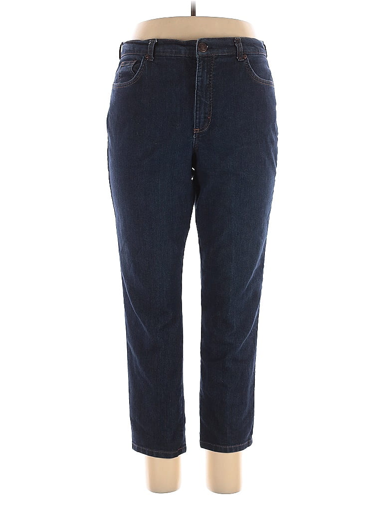 Basic Editions Blue Jeans Size 14 - 40% off | ThredUp