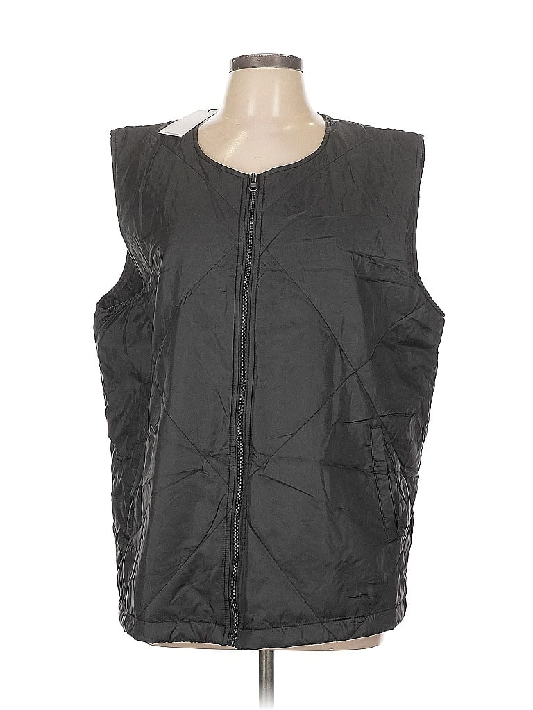 Socialite 100% Polyester Black Vest Size L - 42% off | ThredUp