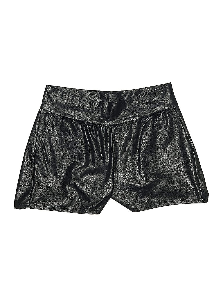 Commando Metallic Black Faux Leather Shorts Size S - 70% off | ThredUp