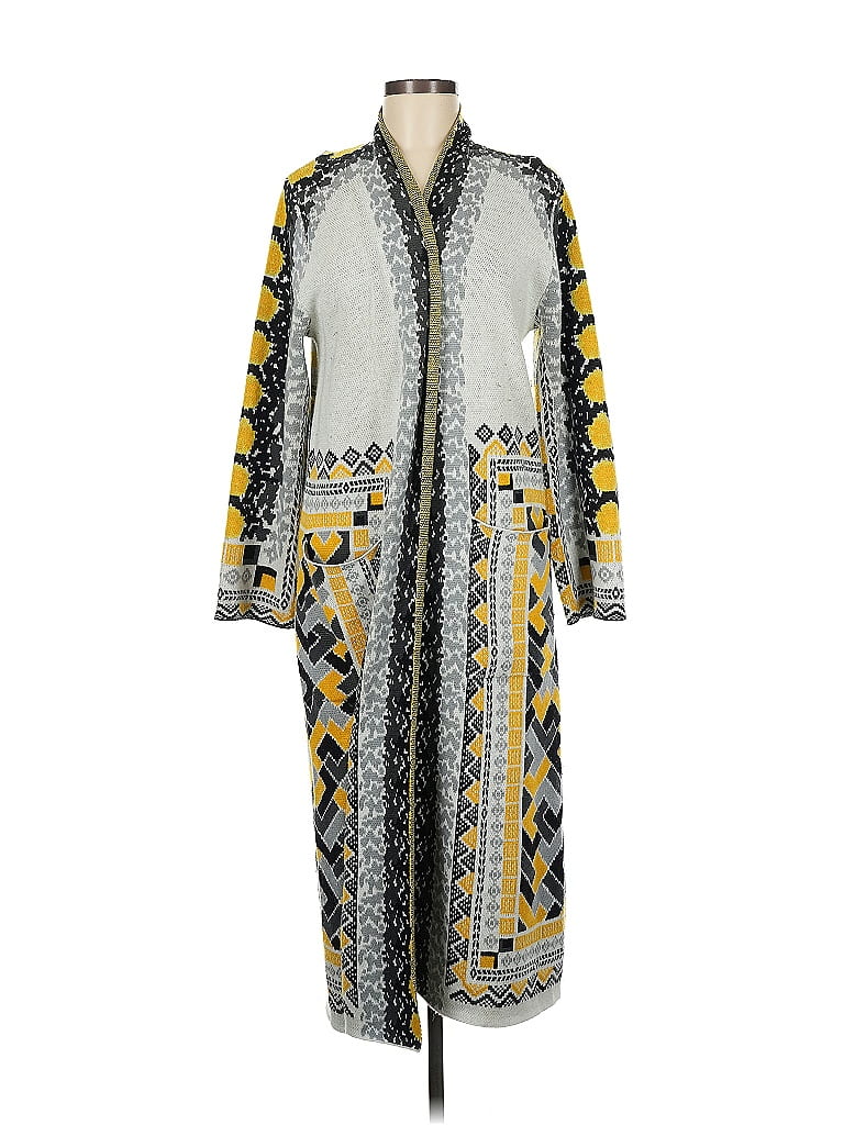VERTIGO Yellow Cardigan Size M - 78% off | ThredUp