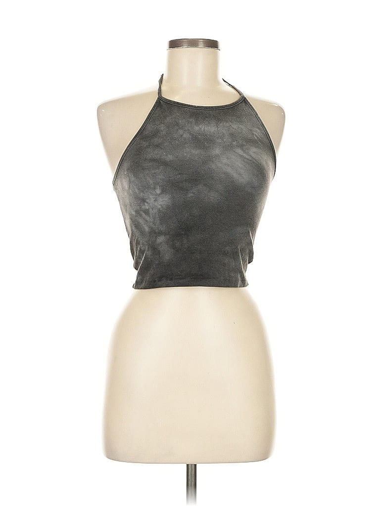 Brandy Melville Gray Halter Top One size - 31% off | ThredUp