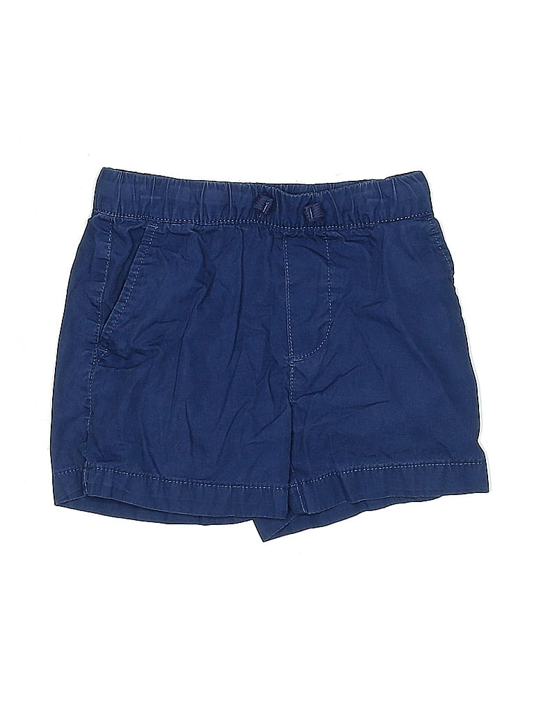 Carter's 100% Cotton Solid Blue Shorts Size 4T - 58% off | ThredUp