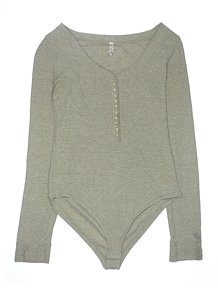 Intimately by Free People Gray Bodysuit Size L - 57% off | ThredUp