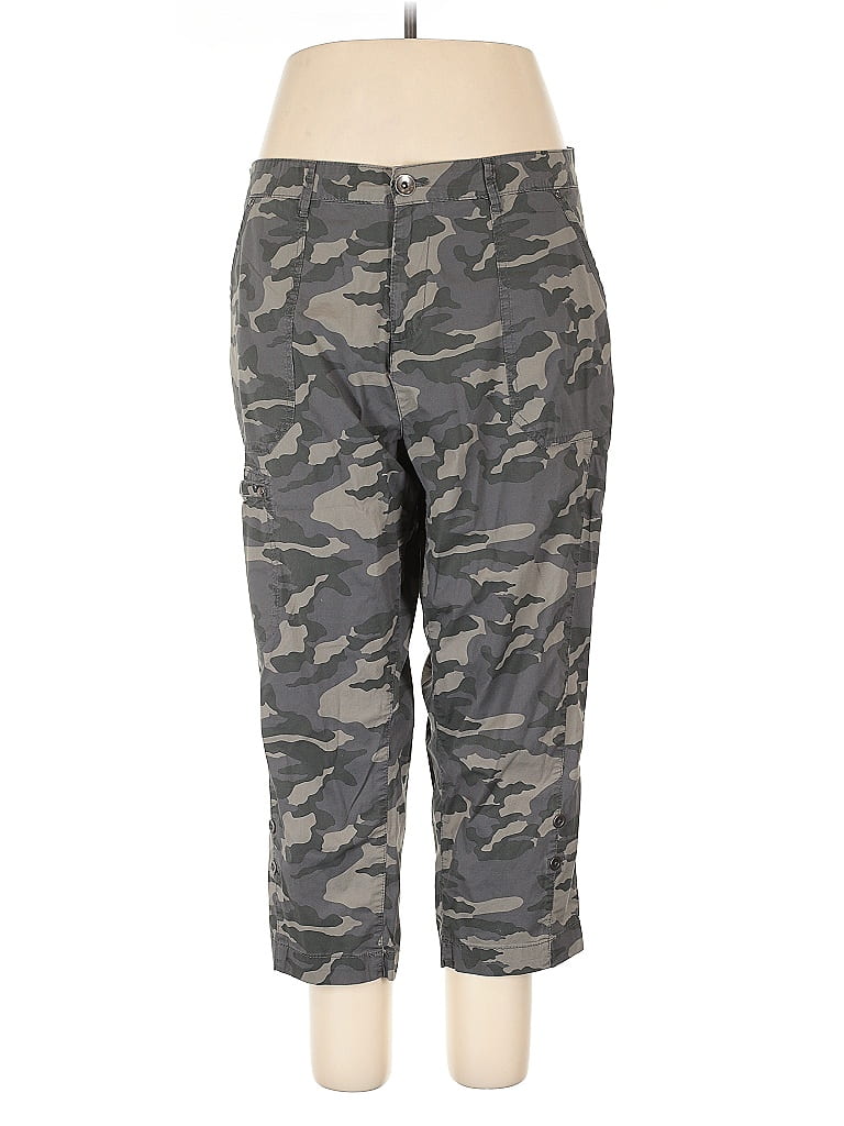DASH Camo Gray Cargo Pants Size 16 - 72% off | ThredUp