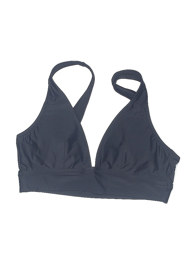 Aerie Solid Gray Swimsuit Top Size L - 44% off | ThredUp