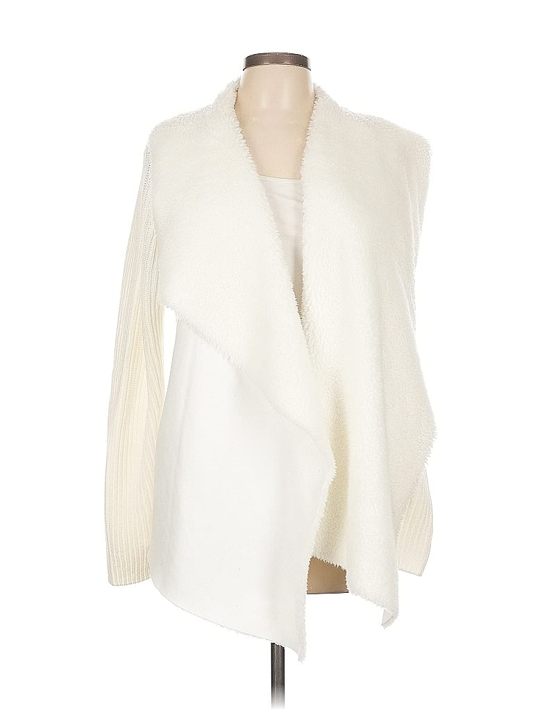 Kate and Sam 100% Acrylic Ivory Cardigan Size L - 68% off | ThredUp