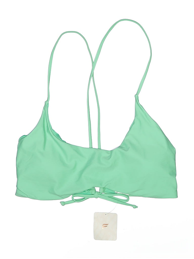 Fabletics Solid Green Swimsuit Top Size XXL - 54% off | ThredUp