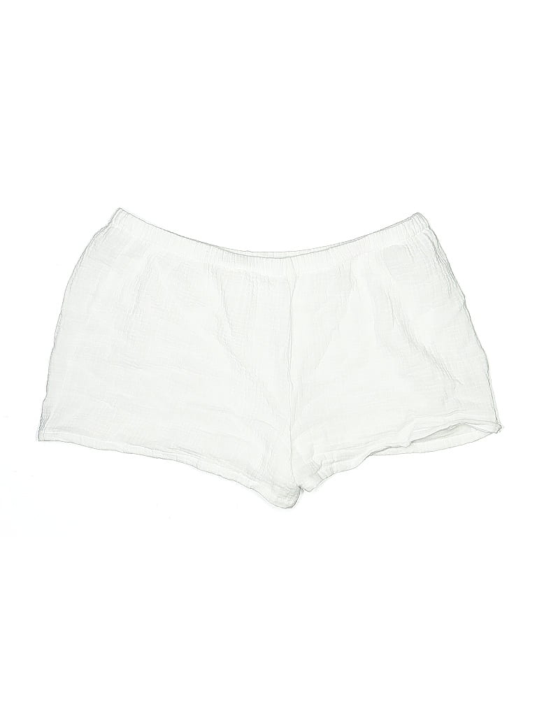 Laura Ashley 100% Cotton White Shorts Size M - 65% off | ThredUp