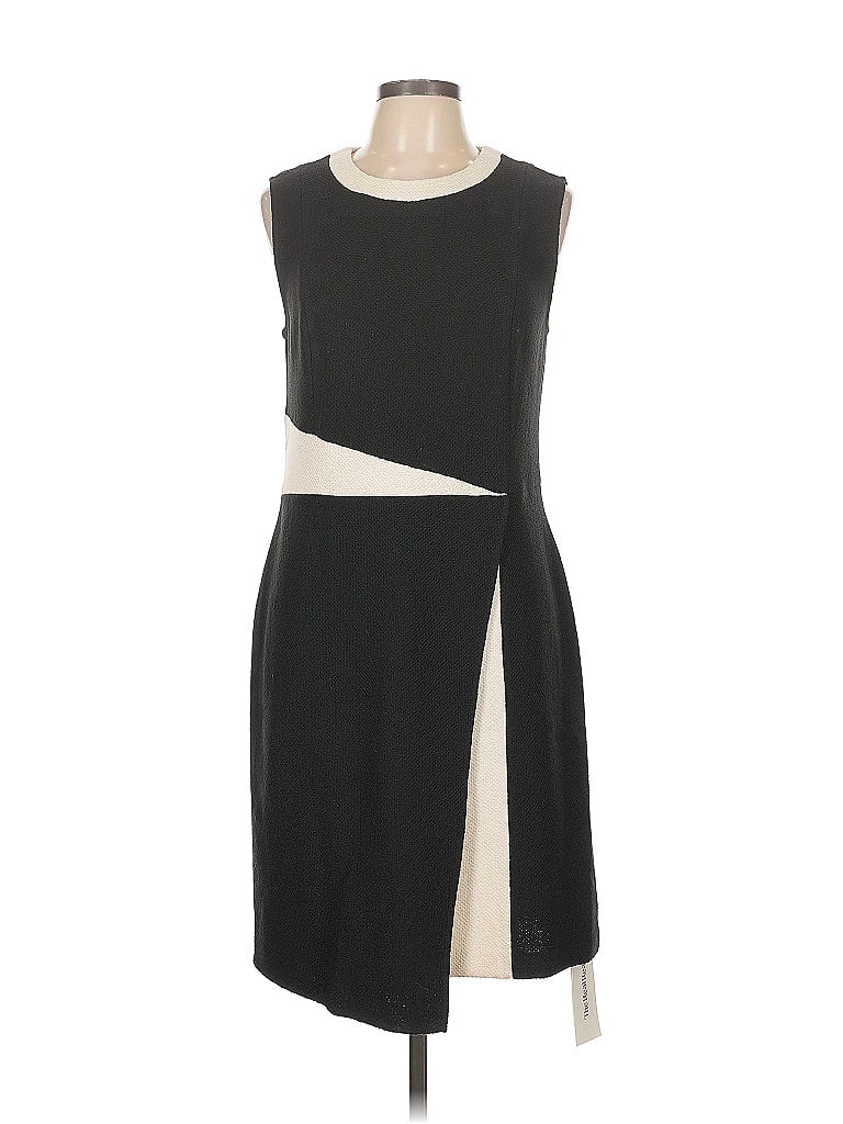 St. John Color Block Black Cocktail Dress Size 10 - 86% off | ThredUp