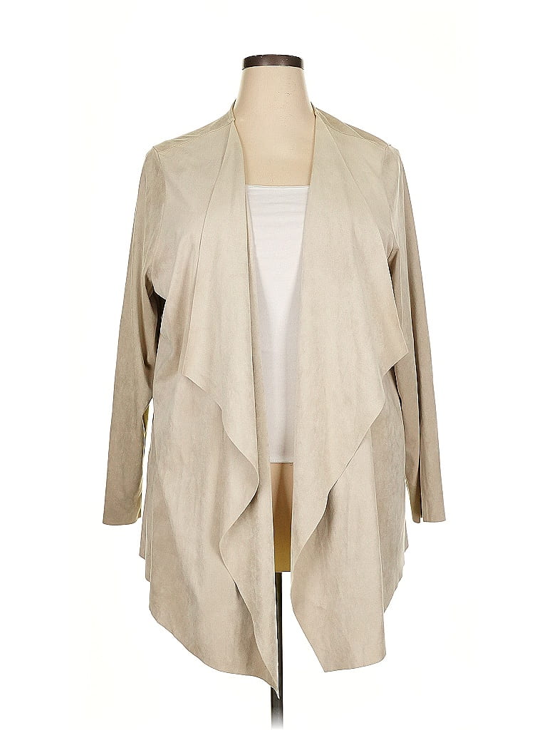 Soft Surroundings Tan Cardigan Size 2X - 82% off | ThredUp